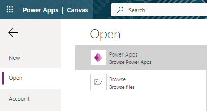 Open/Import your msapp files – 365 Power